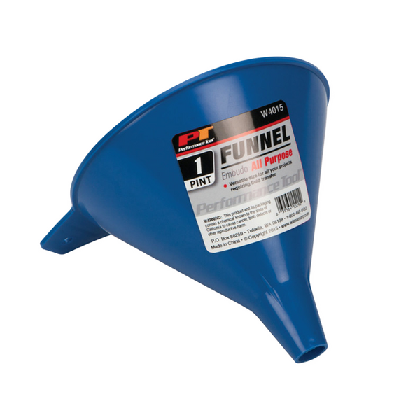1 Pint All Purpose Funnel: Blue – Louis Industrial LIG