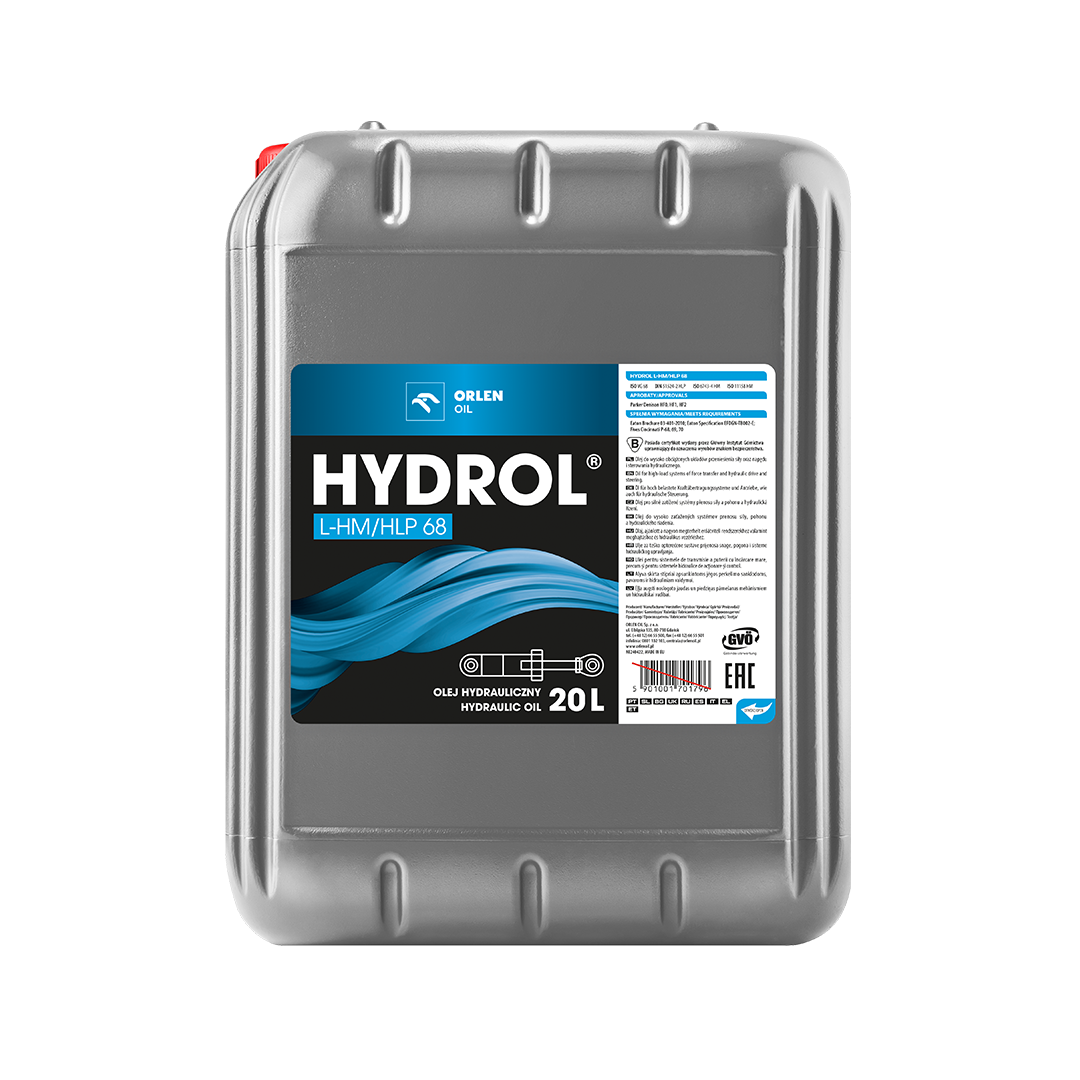 Orlen Oil HYDROL L-HM/HLP 68 20L – Louis Industrial LIG