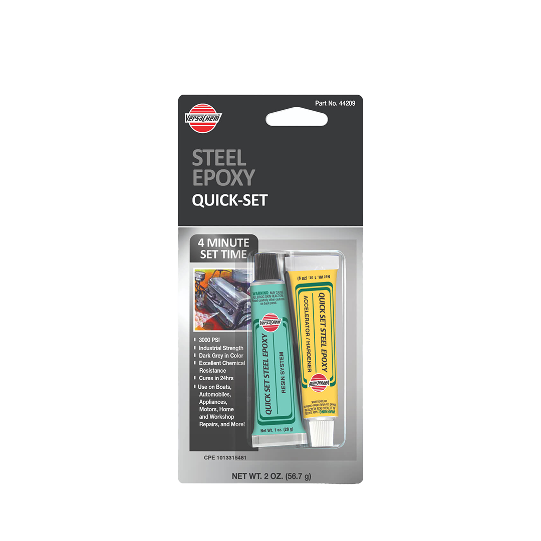 VERSACHEM STEEL EPOXY QUICK SET - 2 OZ – Louis Industrial LIG